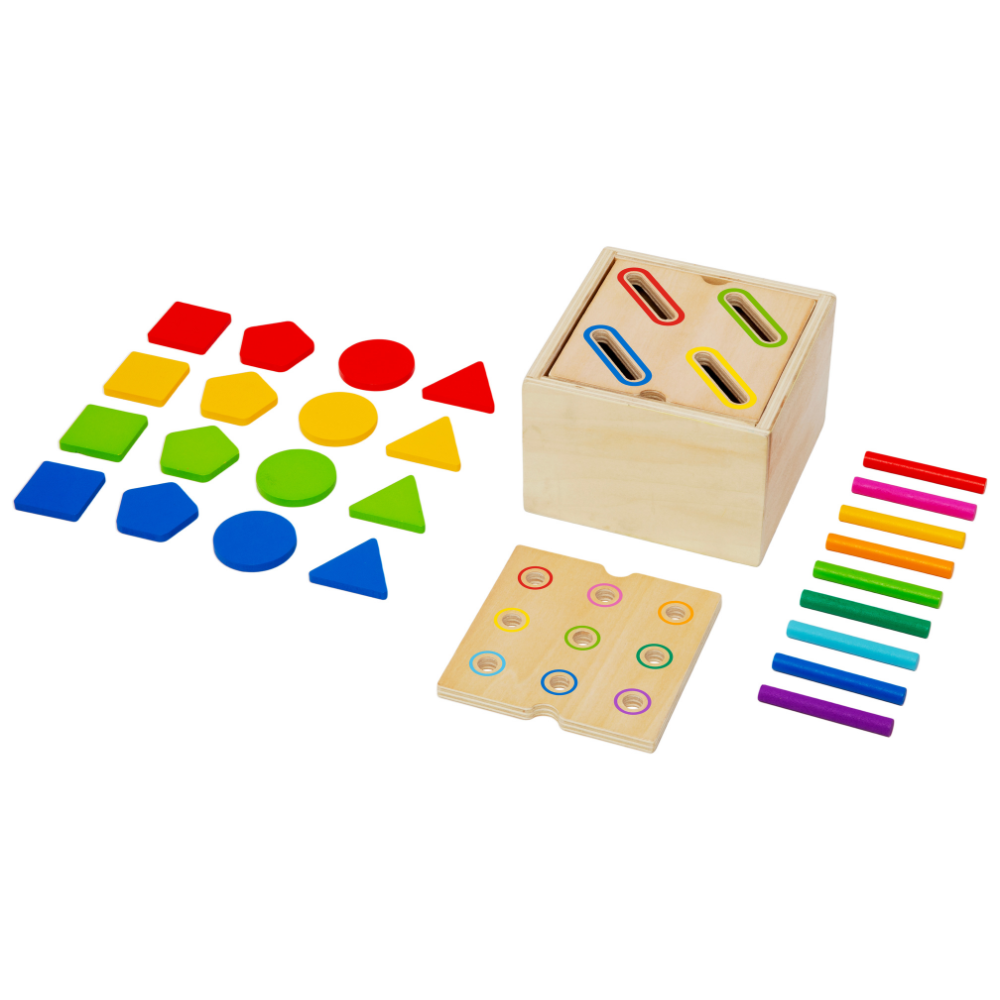 hi Pando – Montessori Sorting Box Learning Toy - Curious Kids